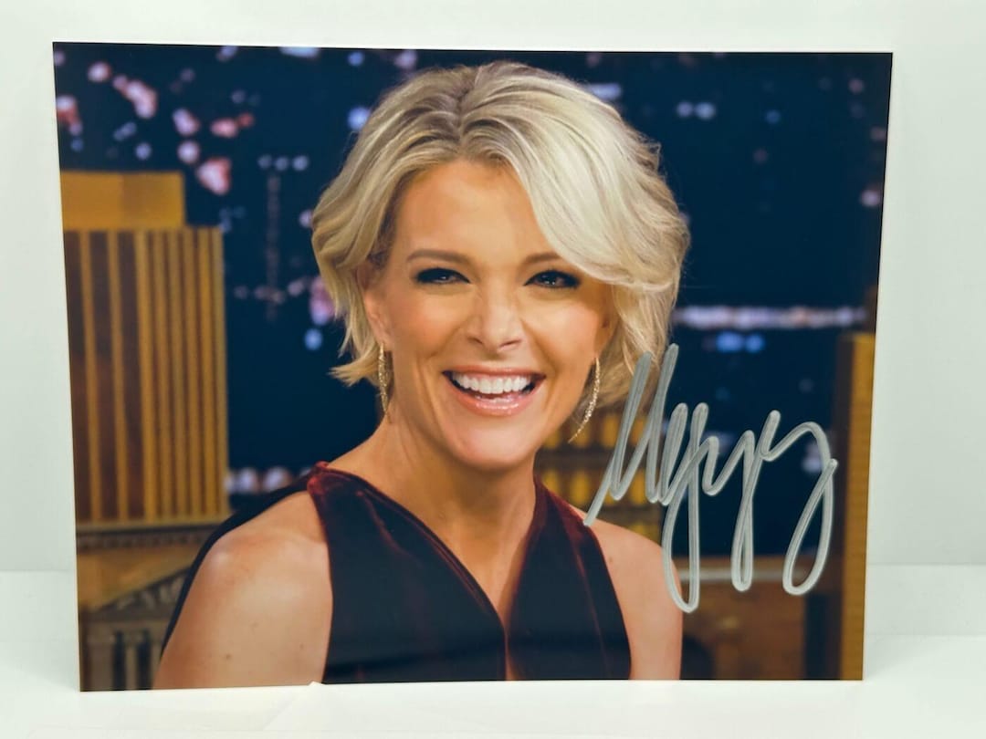 Megyn Kelly Tonight Show Signed Autographed Photo Authentic 8X10 COA - Etsy