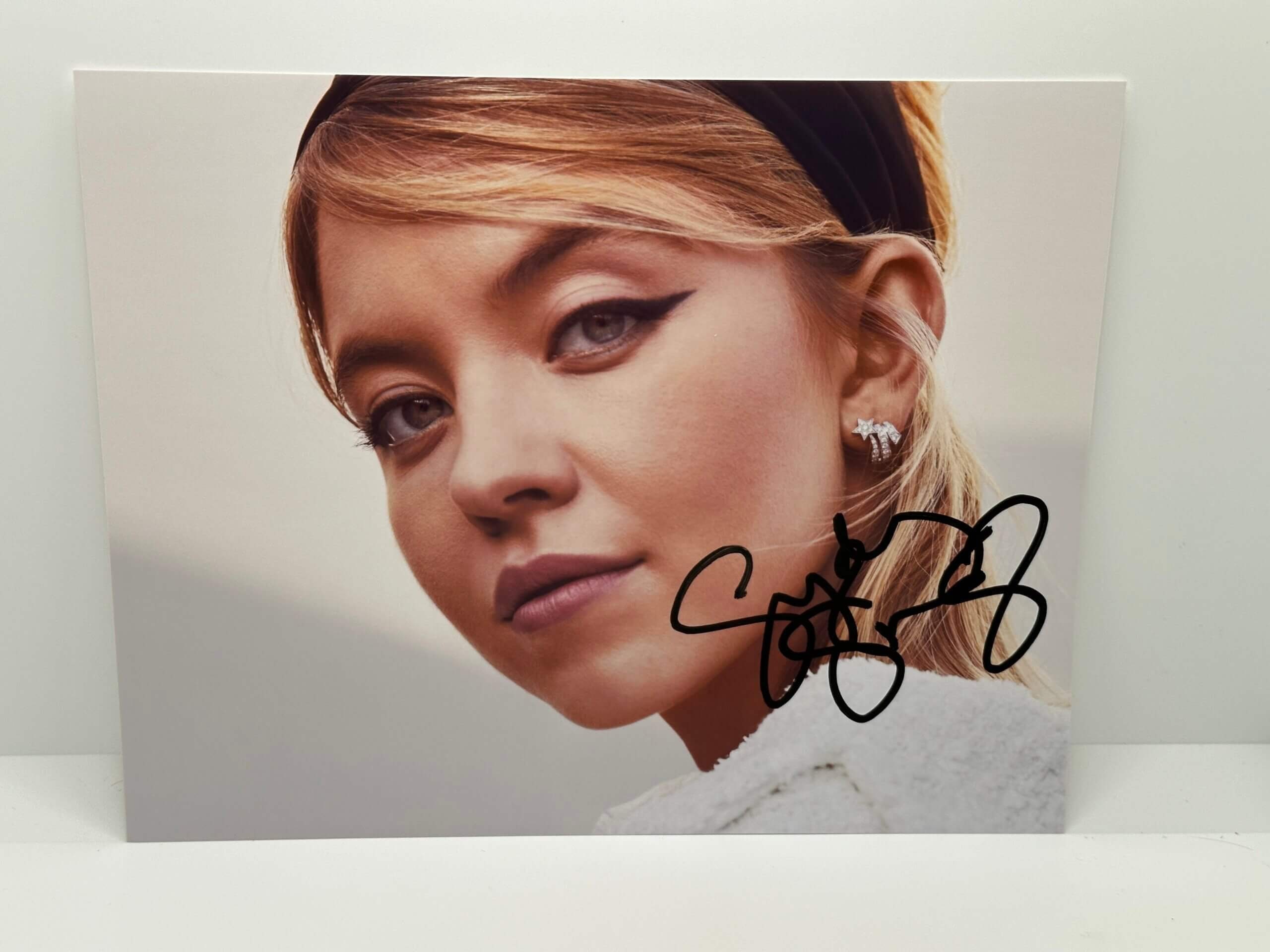 Sydney Sweeney Headshot Signed Autographed Photo Authentic 8X10 COA - Etsy
