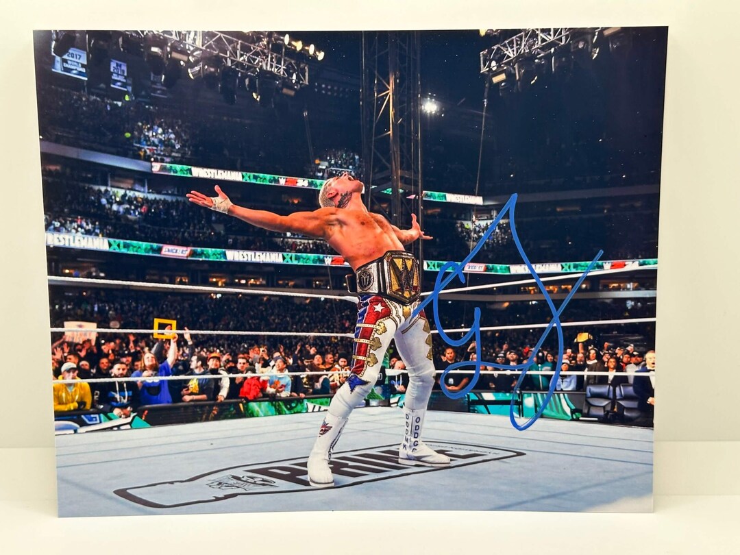 Cody Rhodes Story Finished Signed Autographed Photo Authentic 8X10 COA ...