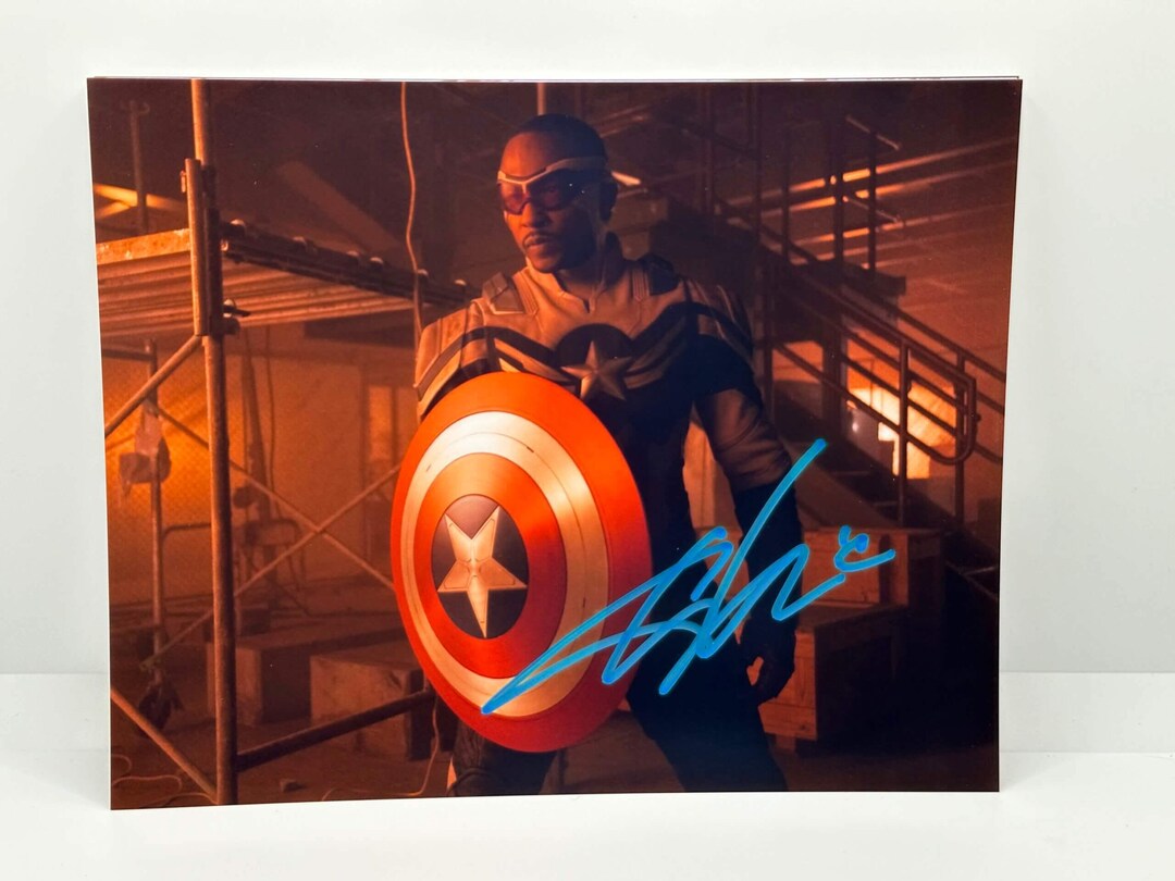 Anthony Mackey Captain America Falcon Signed Autographed Photo ...
