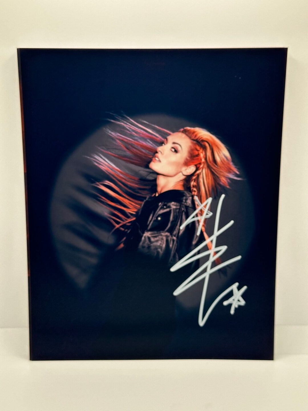 Becky Lynch Spotlight Signed Autographed Photo Authentic 8x10 COA - Etsy