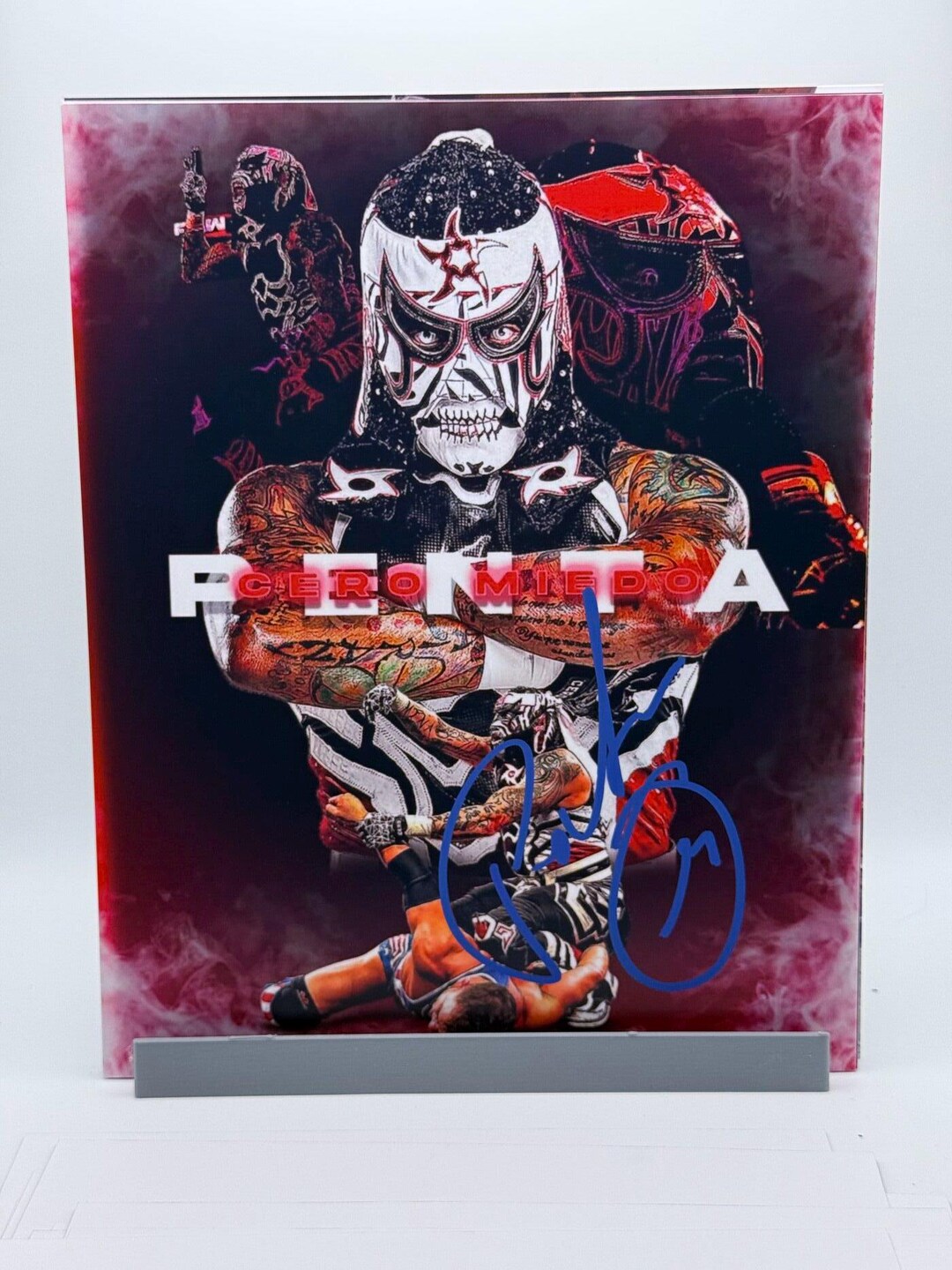 Penta Rare WWE Signed Autographed Photo Authentic 8X10 COA - Etsy Canada