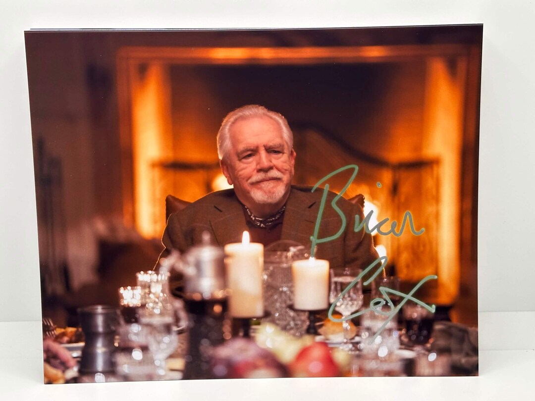 Brian Cox Succession Signed Autographed Photo Authentic 8X10 COA - Etsy