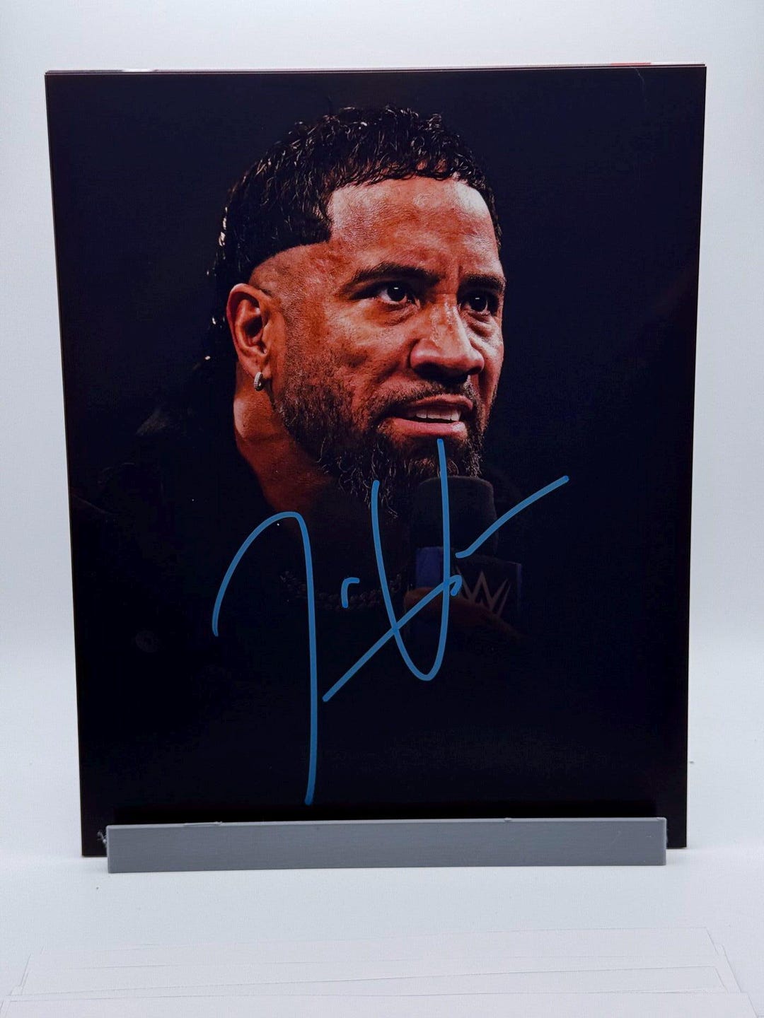 Jey Uso Spotlight Signed Autographed Photo Authentic 8X10 COA - Etsy