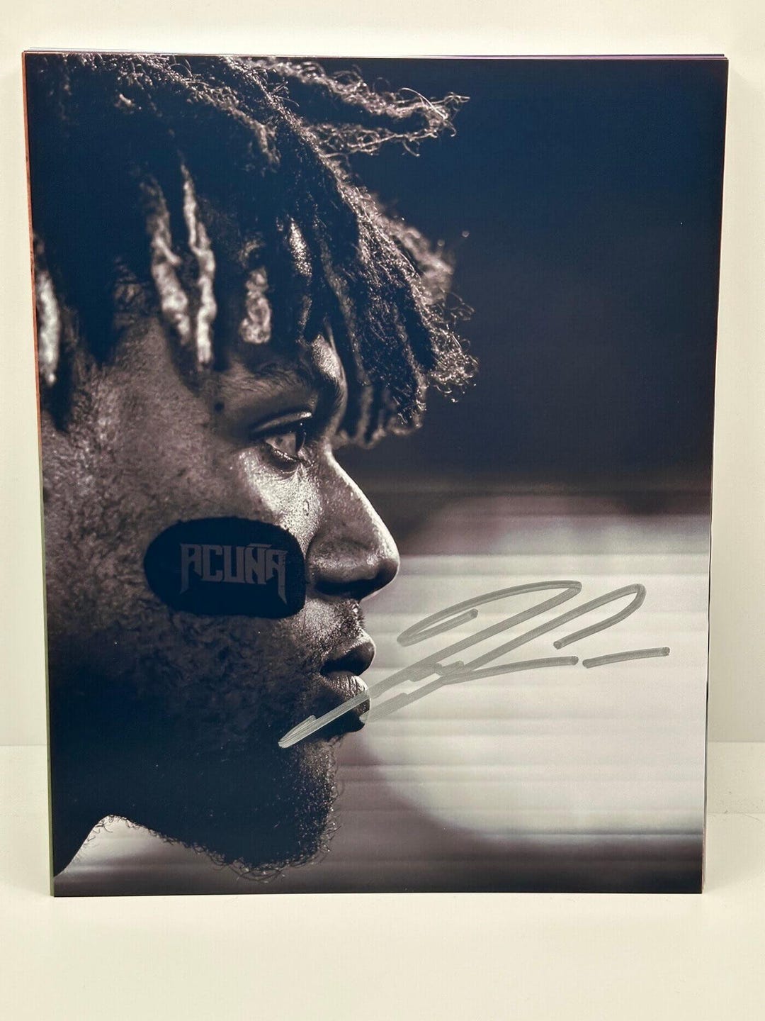 Ronald Acuna Jr Headshot Signed Autographed Photo Authentic 8X10 COA - Etsy