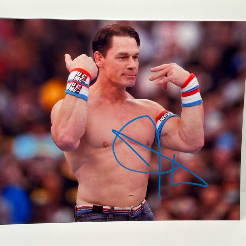 John Cena Autograph - Etsy