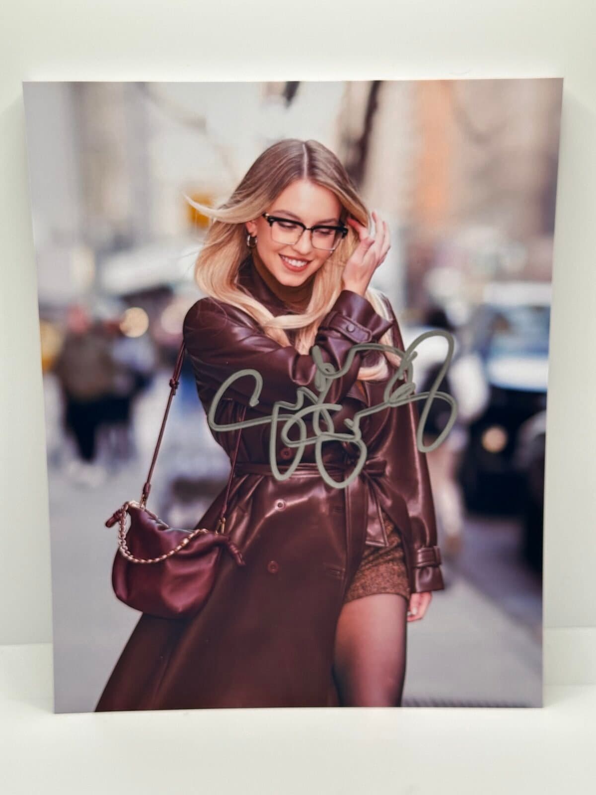 Sydney Sweeney Glasses Signed Autographed Photo Authentic 8x10 COA - Etsy