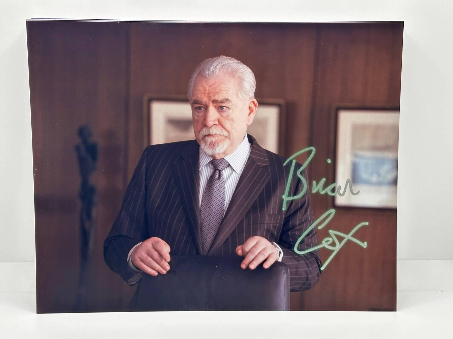 Brian Cox Succession Boardroom Signed Autographed Photo Authentic 8X10 ...