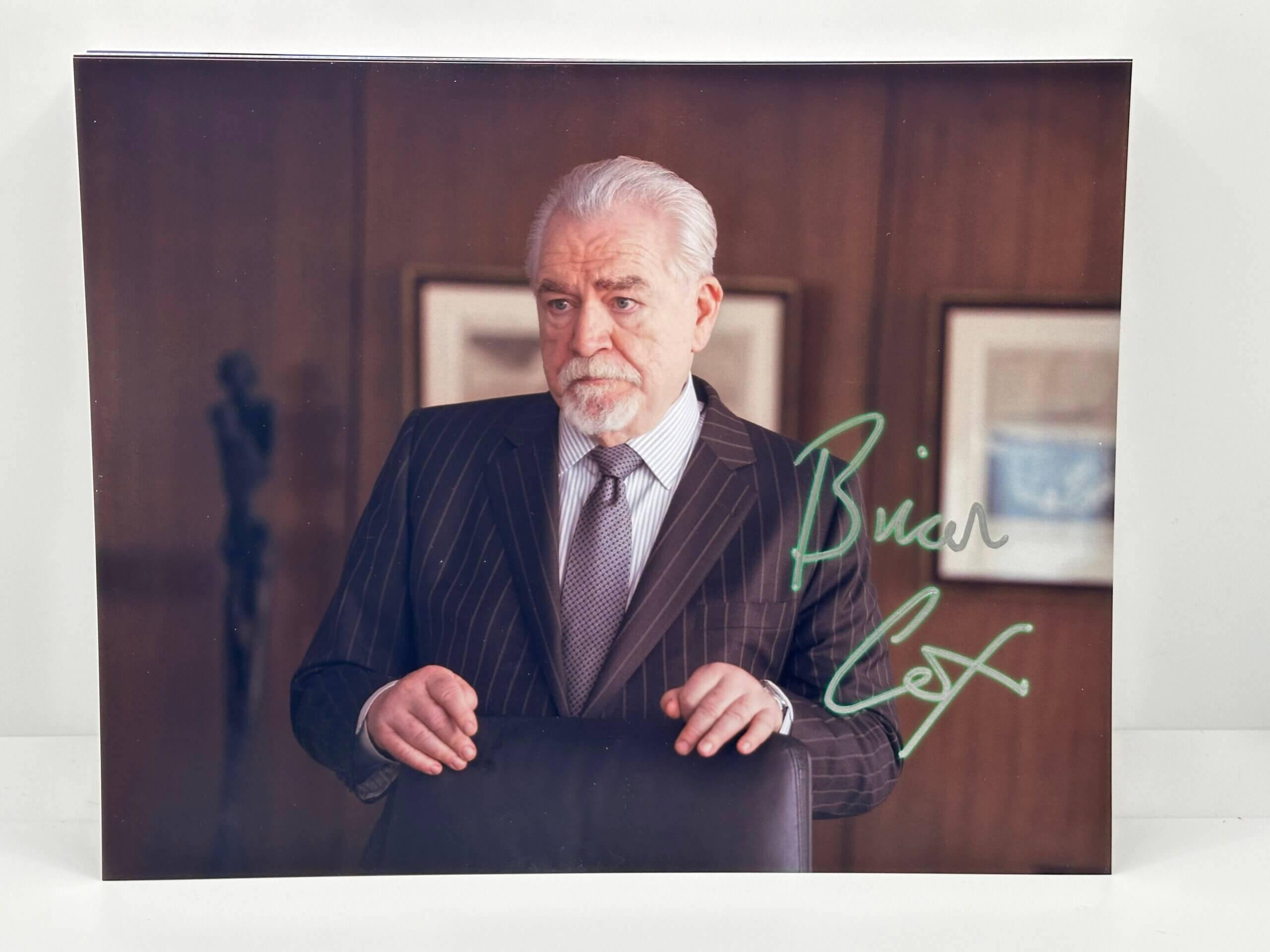 Brian Cox Succession Boardroom Signed Autographed Photo Authentic 8X10 ...