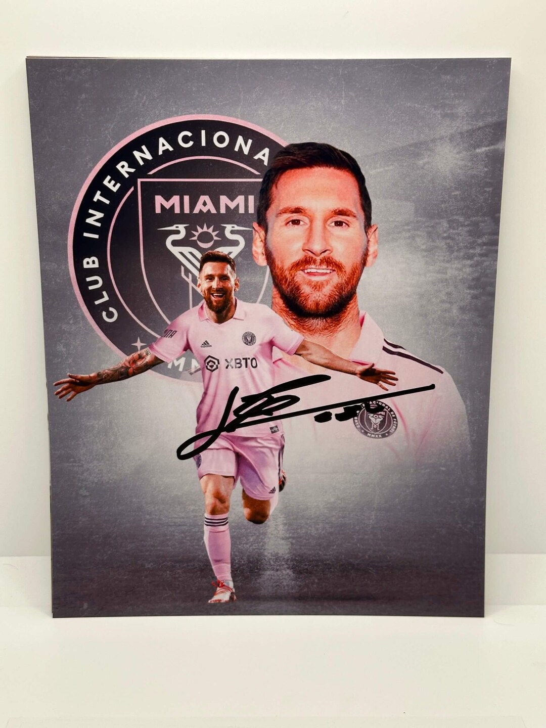 Messi Miami Signed Autographed Photo Authentic 8X10 COA - Etsy