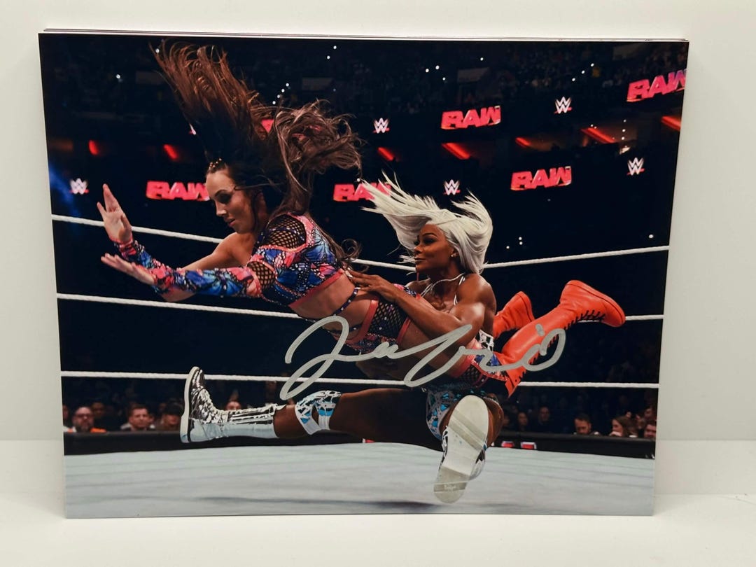 Jade Cargill WWE Finisher Signed Autographed Photo Authentic 8X10 COA ...