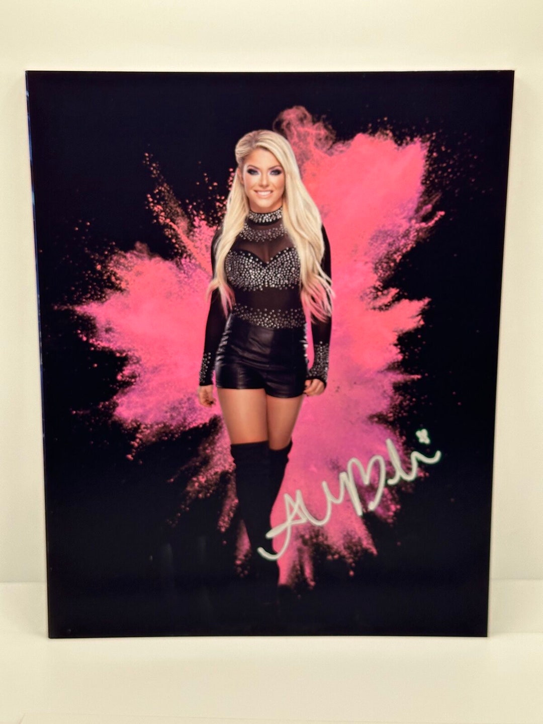 Alexa Bliss Color Blast Signed Autographed Photo Authentic 8x10 COA - Etsy