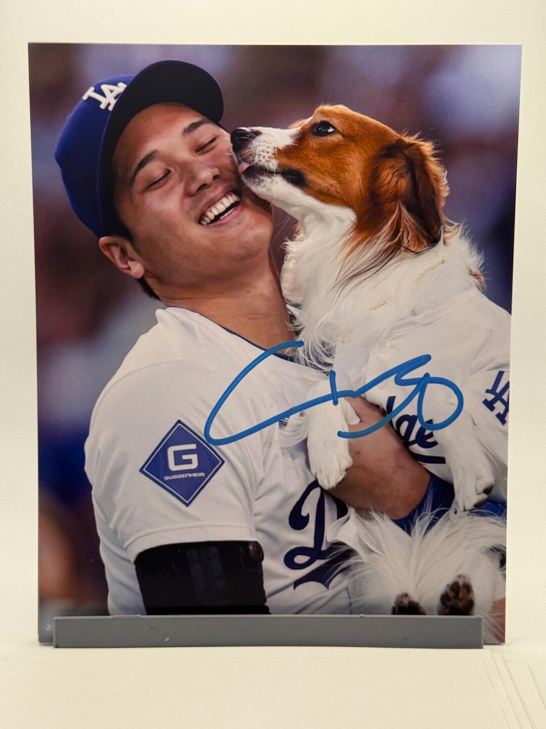 Shohei Ohtani Face Lick signiertes signiertes Foto authentisches 8X10 ...