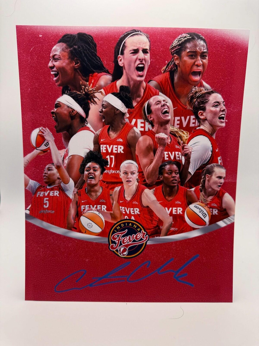 Caitlin Clark Team Signed Autographed Photo Authentic 8X10 COA - Etsy
