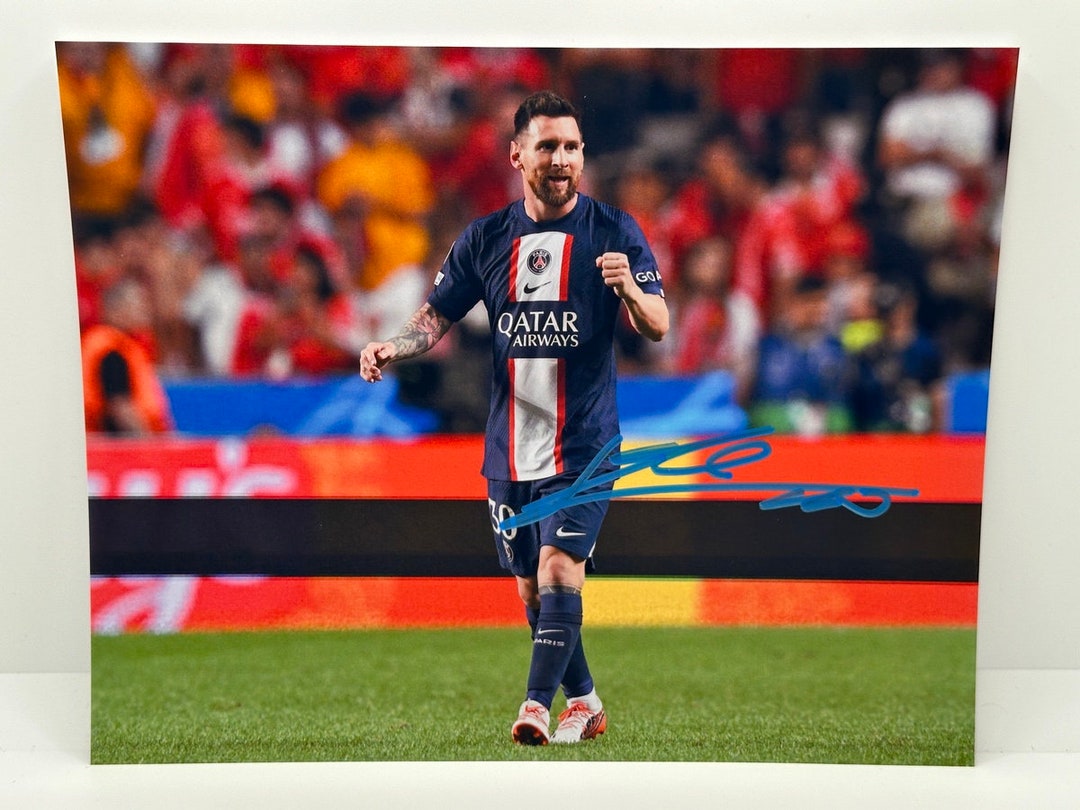 Lionel Messi Signed Autographed Photo Authentic 8x10 COA - Etsy