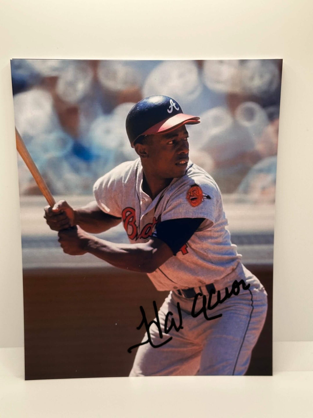 Hank Aaron 2 Signed Autographed Photo Authentic 8x10 - Etsy