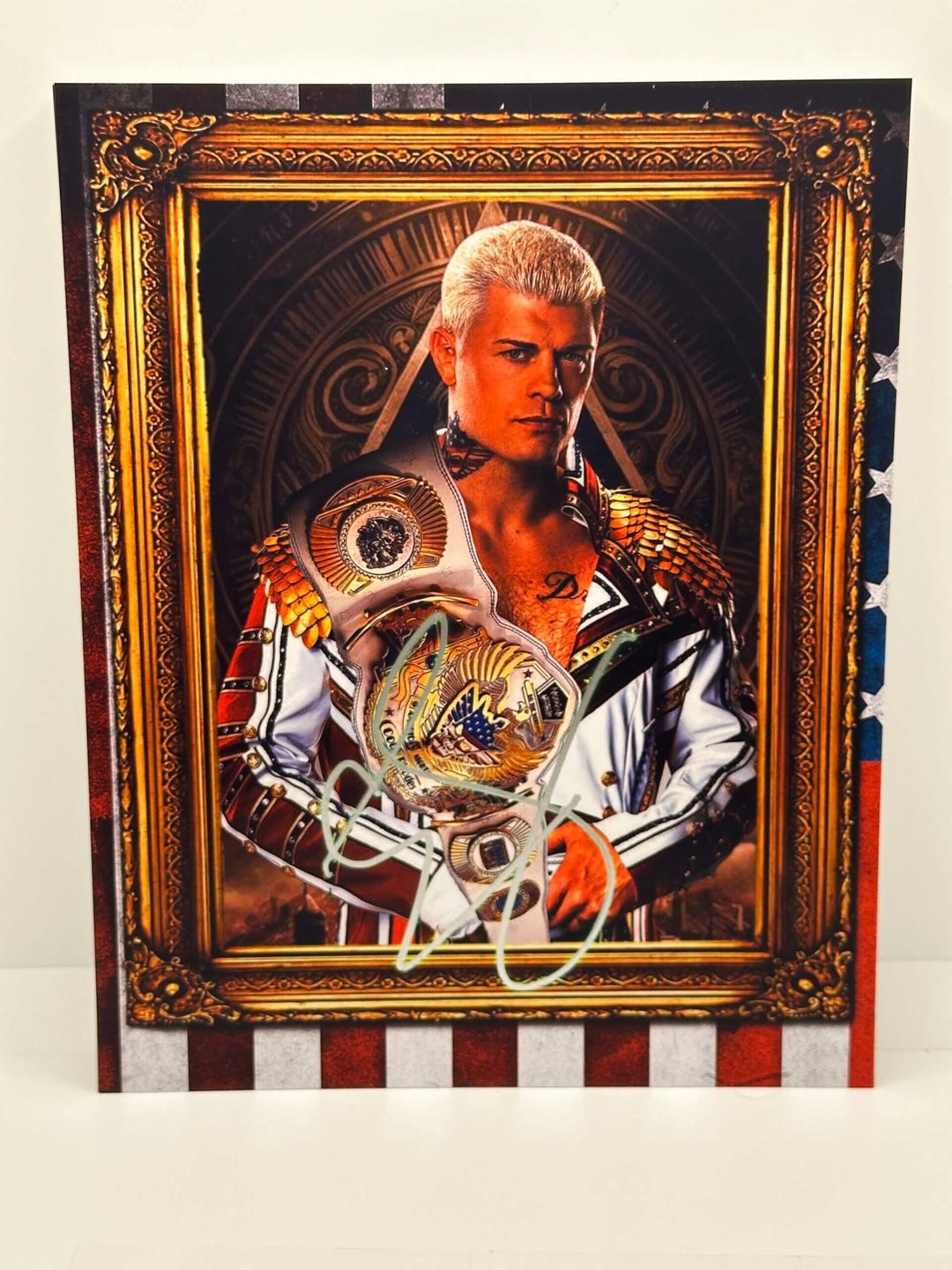 Cody Rhodes Royalty Signed Autographed Photo Authentic 8X10 COA - Etsy