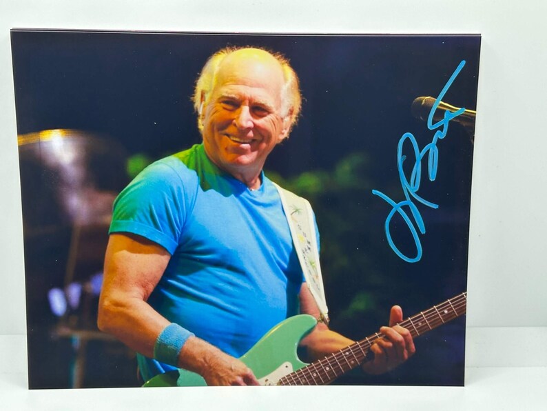Jimmy Buffett Signed Autographed Photo Authentic 8x10 - Etsy