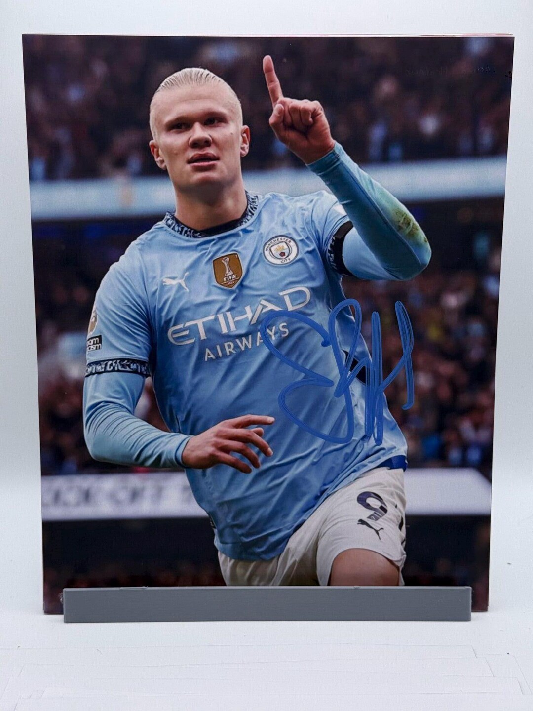 Erling Haaland One More Soccer Football Signed Autographed Photo ...