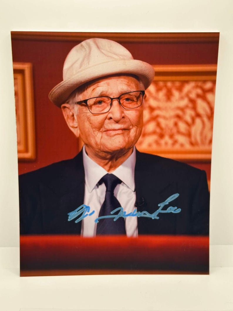 Norman Lear Creator Signed Autographed Photo Authentic 8X10 COA - Etsy
