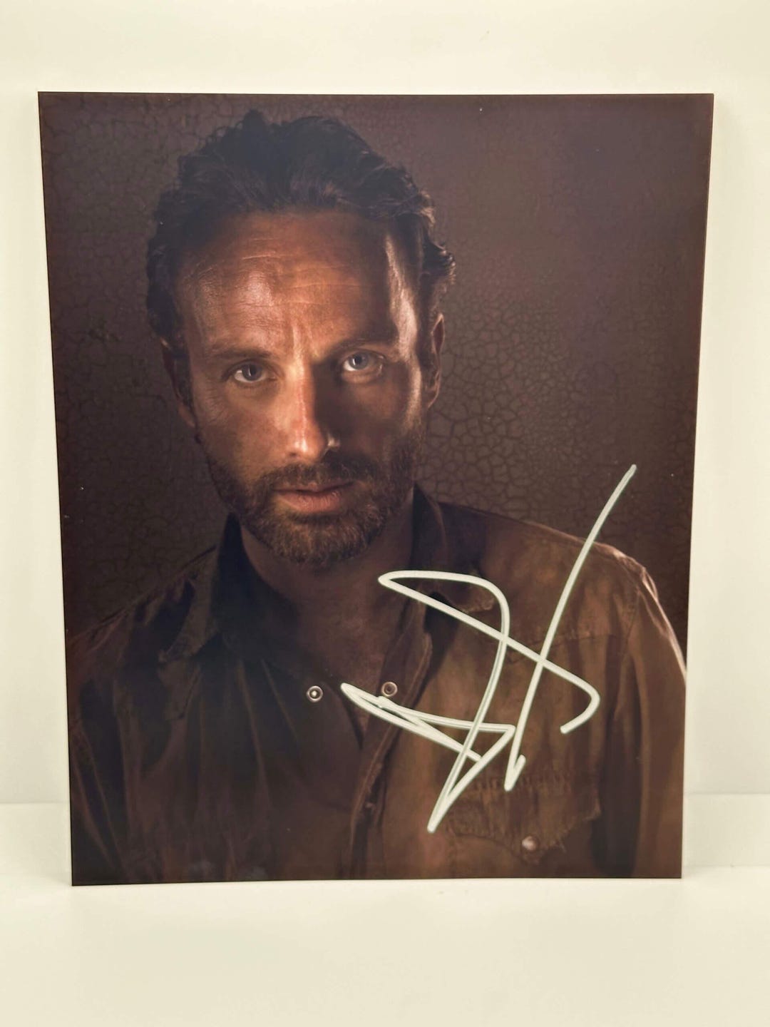 Rick Grimes Walking Dead Signed Autographed Photo Authentic 8X10 COA - Etsy