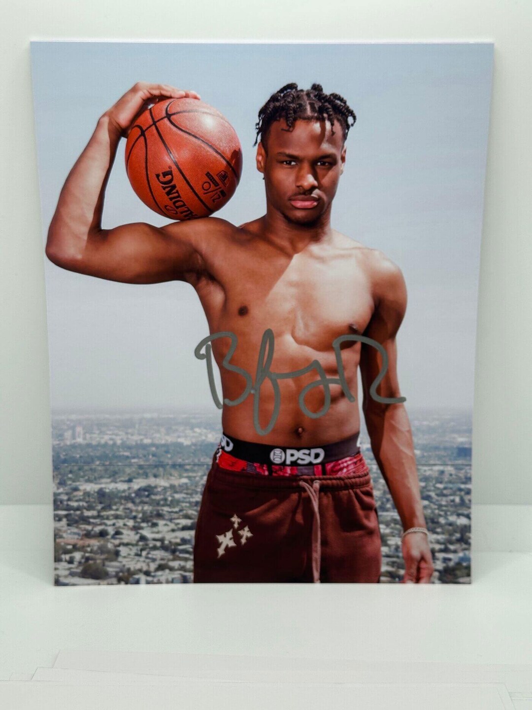 Bronny James Shirtless Signed Autographed Photo Authentic 8X10 COA - Etsy