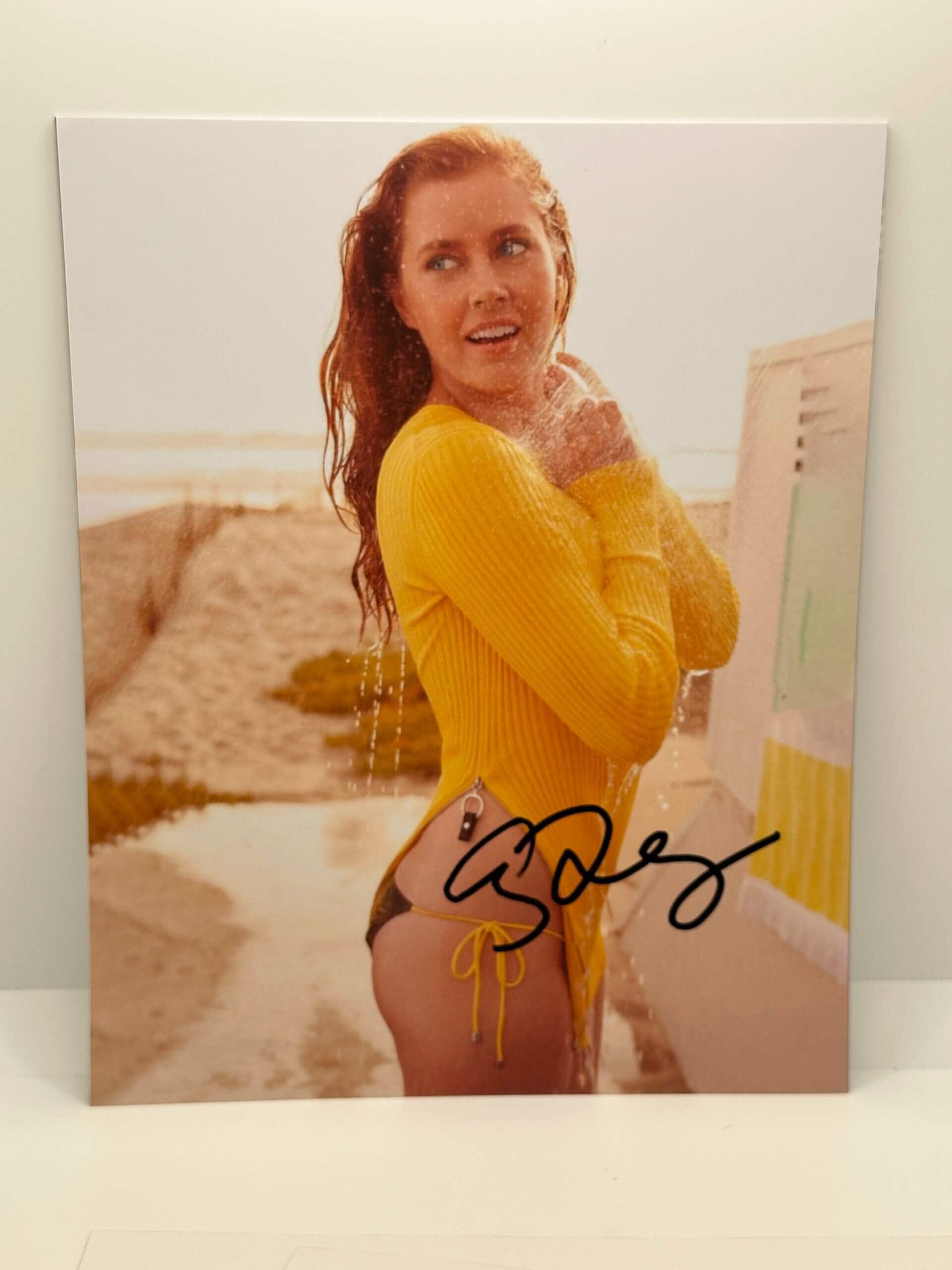 Amy Adams Bikini Signed Autographed Photo Authentic 8X10 COA - Etsy
