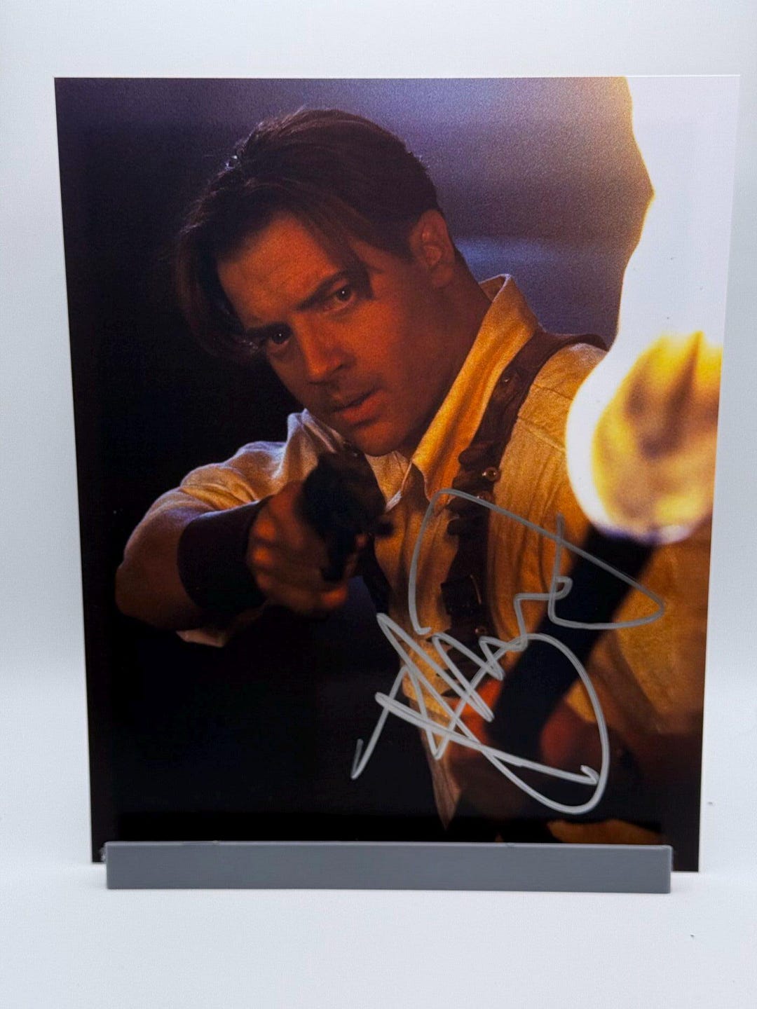 Brendan Frasier Mummy Signed Autographed Photo Authentic 8X10 COA - Etsy
