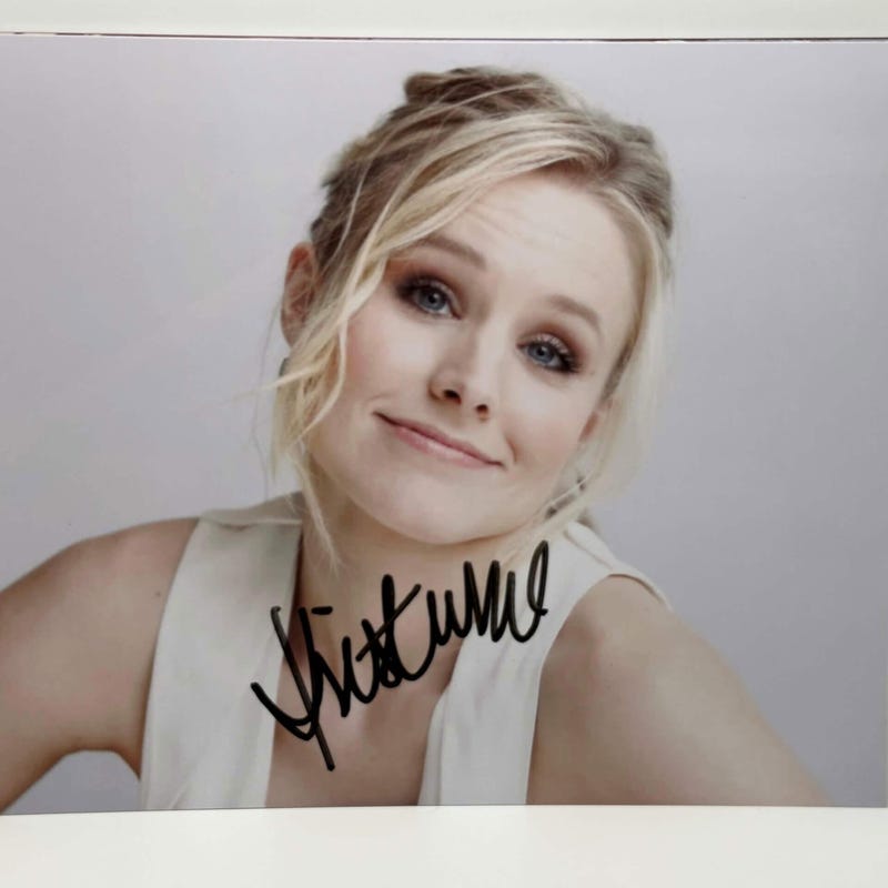 Kristen Bell Autograph - Etsy