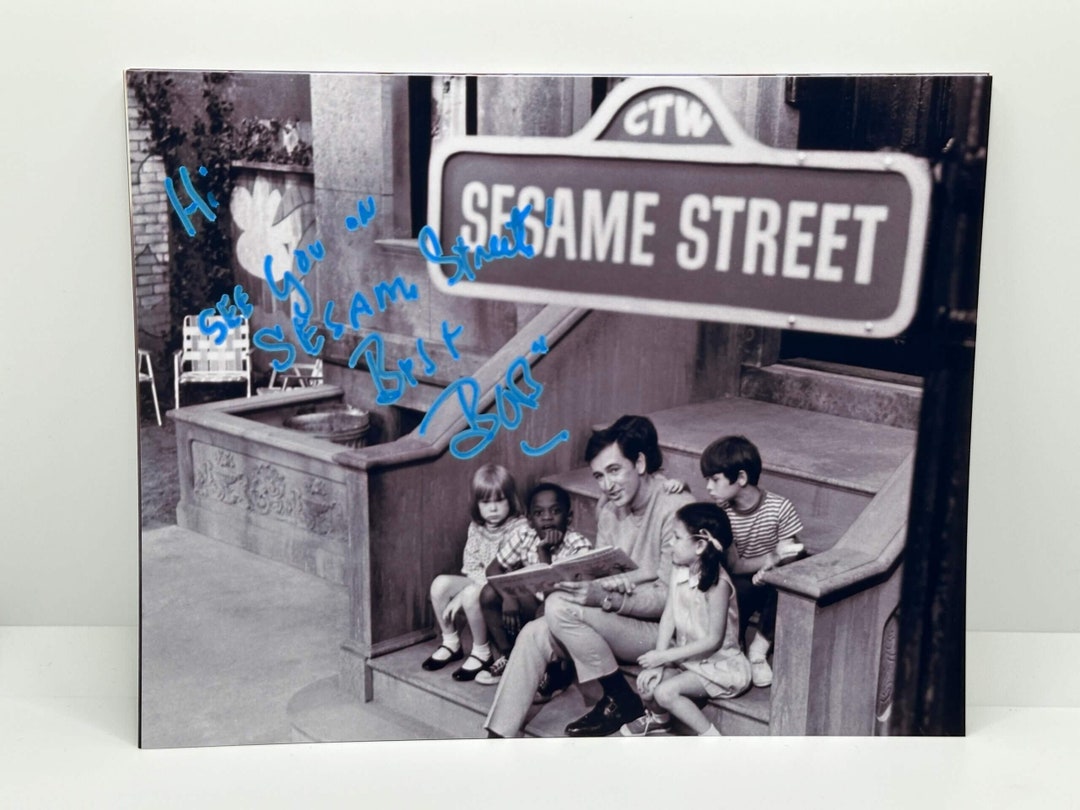 Bob Mcgrath Sesame Street Signed Autographed Photo Authentic 8X10 COA ...