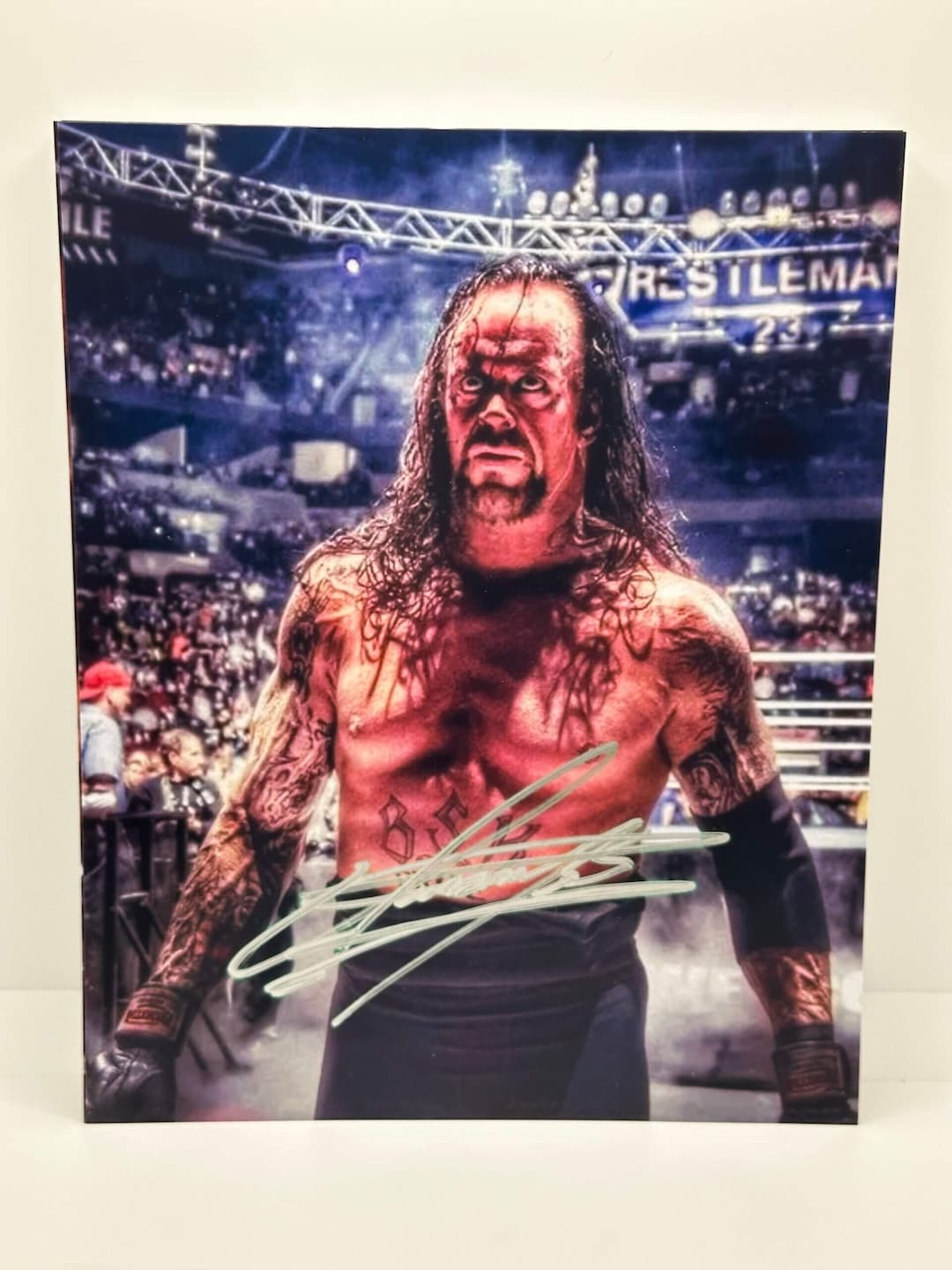 Undertaker Signed Autographed Photo Authentic 8X10 COA - Etsy