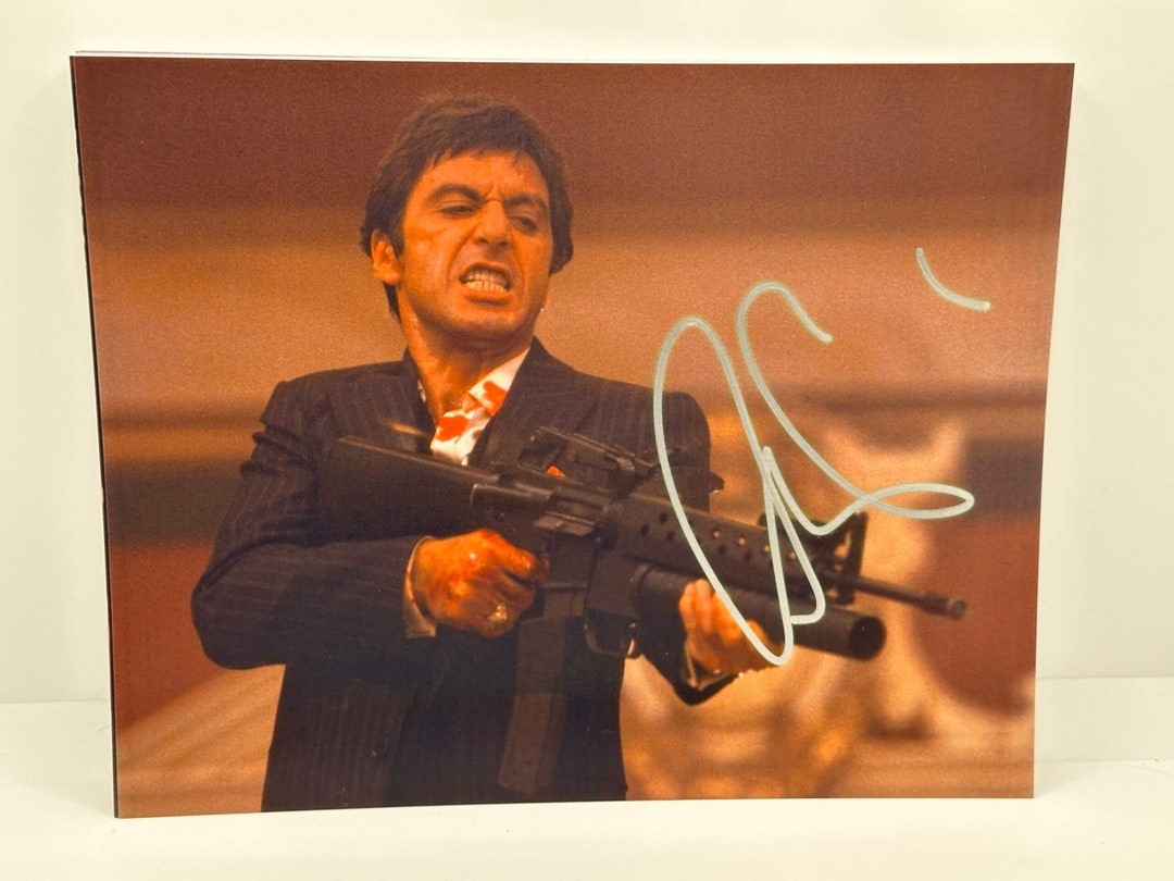 Al Pacino Scarface Signed Autographed Photo Authentic 8X10 COA - Etsy