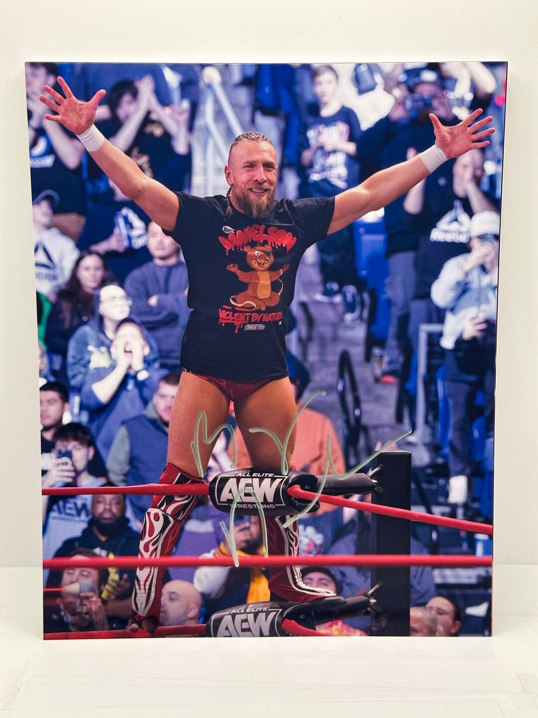 Bryan Danielson AEW Celebration Signed Autographed Photo Authentic 8X10 ...