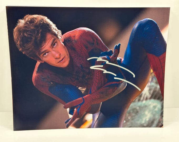 Andrew Garfield Spider-man Signed Autographed Photo Authentic 8X10 COA ...