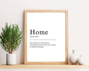 Lake House Definition Print, Printable Art, Lake House Decor, Home Wall ...