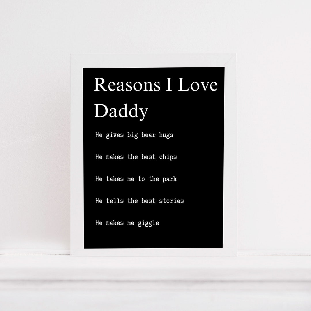 Personalised Father's Day Print, Dad Gift, Dad Print, Gift for Dad ...