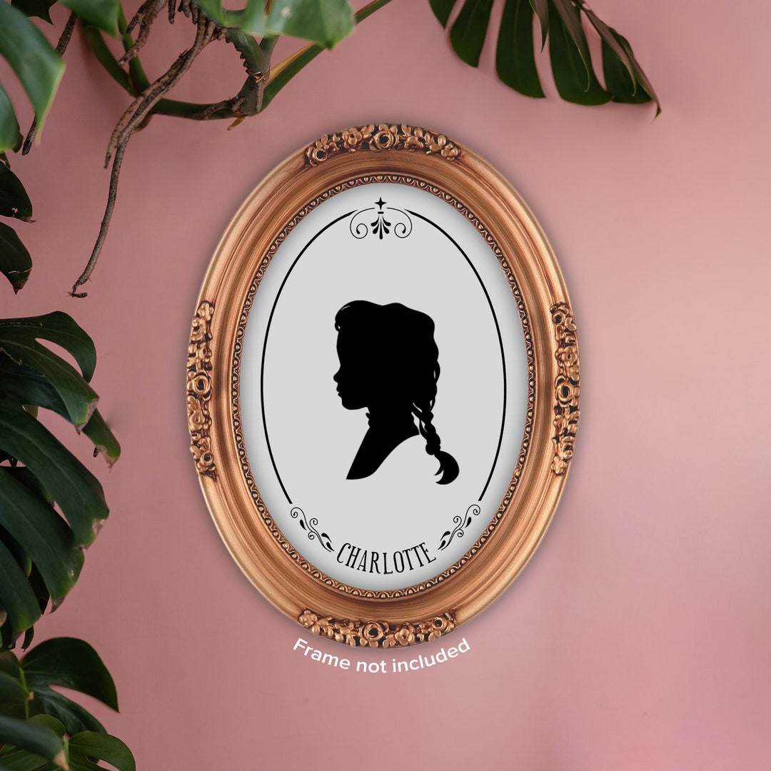 Paper Cut Out Silhouette Portrait (includes Printable Digital Copy!) - Etsy