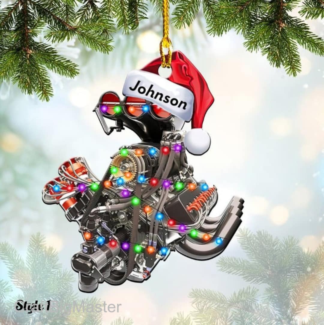 Personalized Drag Racing Acrylic Ornament for Drag Racing - Etsy