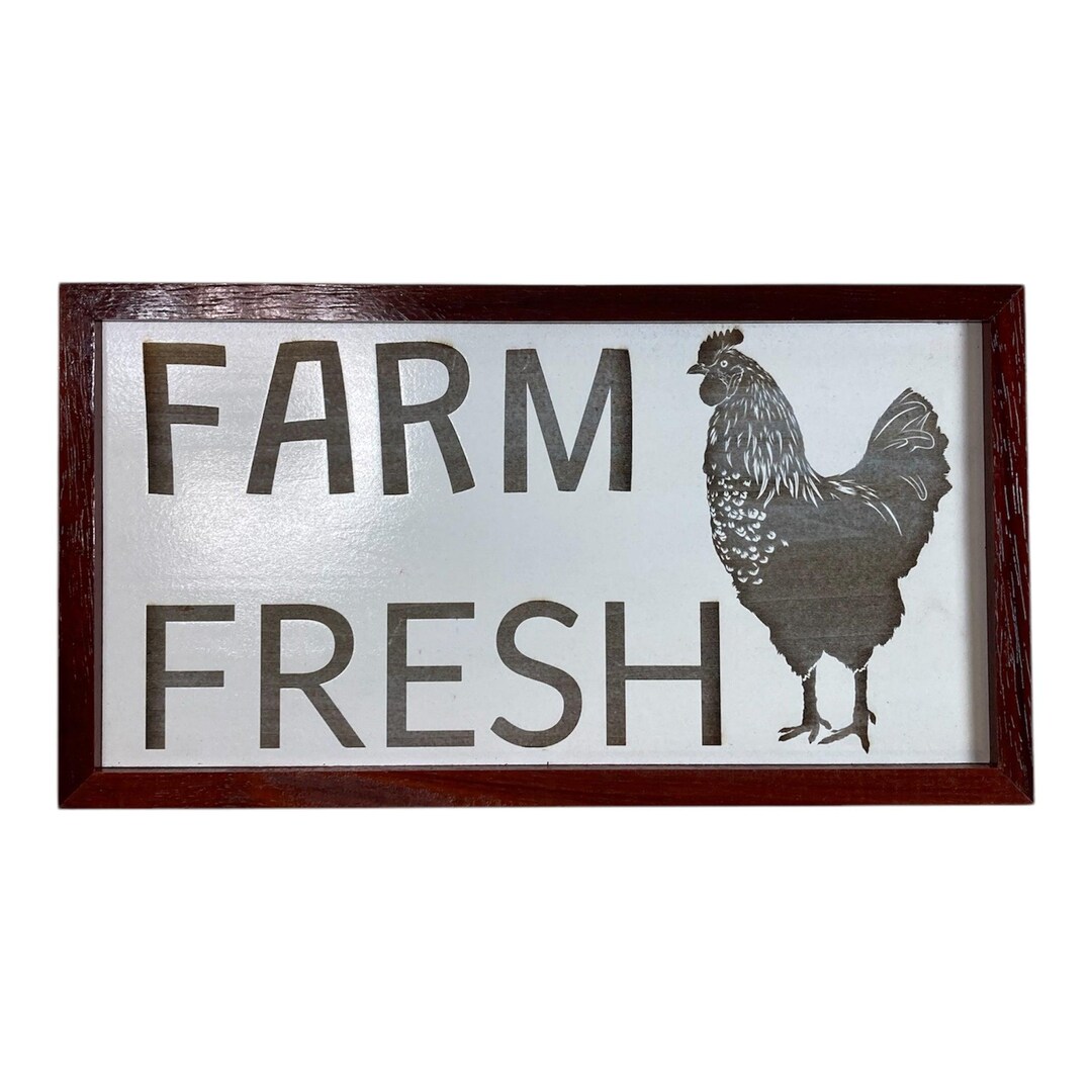 Farm Fresh Kitchen Sign - Etsy