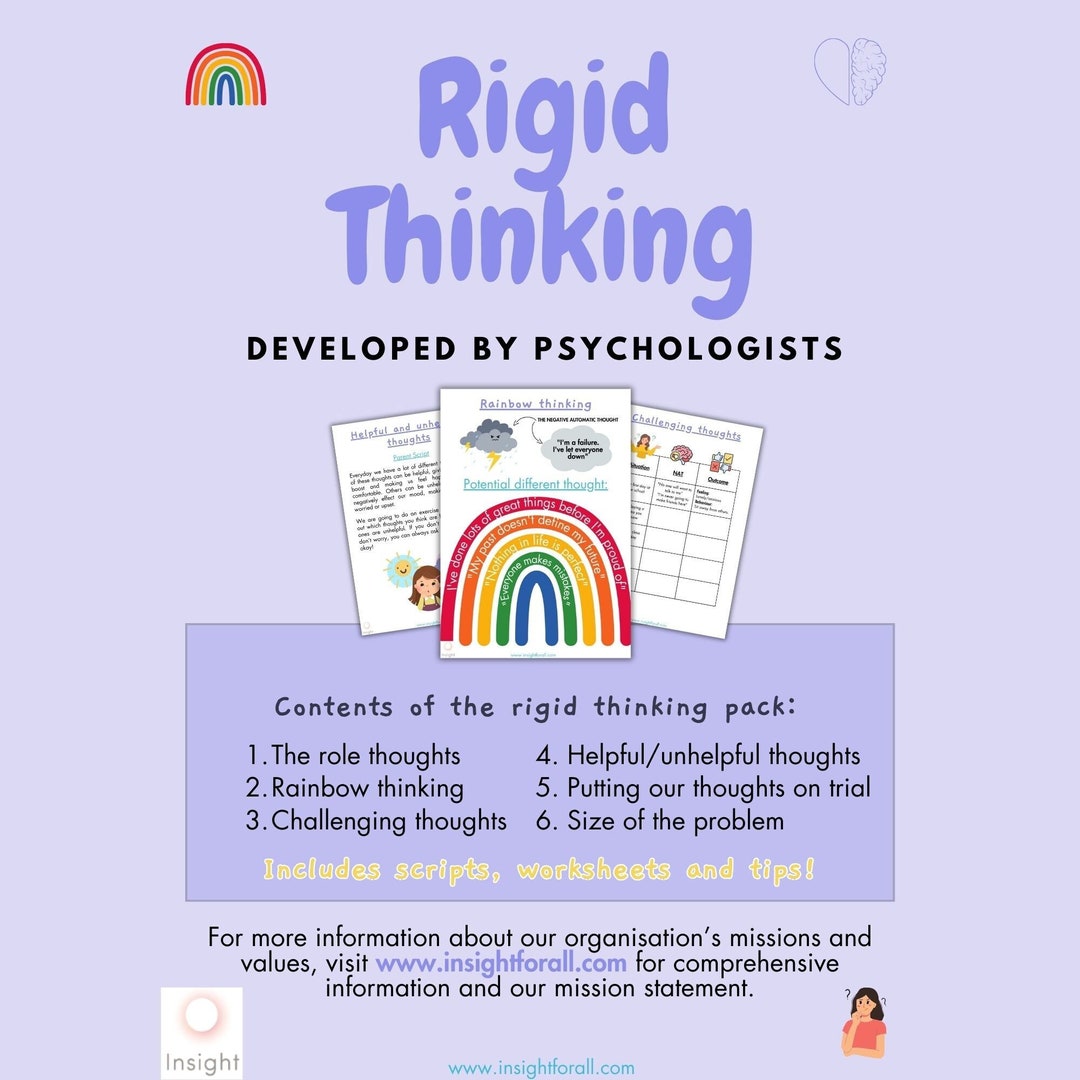 Challenging Rigid Thinking Bumper Bundle - Etsy
