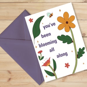 Congratulations Greeting Card Printable Digital Download Floral ...