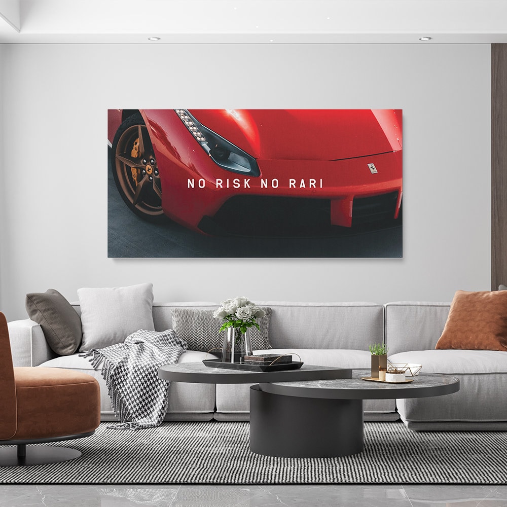 No Risk No Rari - V2 Canvas Wall Art - Etsy