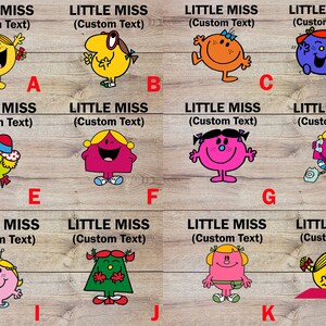 Custom Little Miss Shirt Mr Men Little Miss Funny Teacher - Etsy