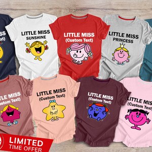 Custom Little Miss Shirt Mr Men Little Miss Funny Teacher - Etsy