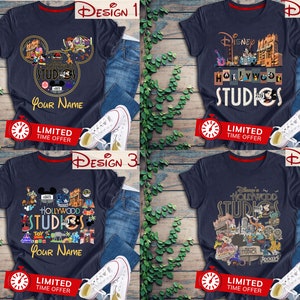 Custom Disney Hollywood Studios Mickey and Friends Shirt, Disneyland ...
