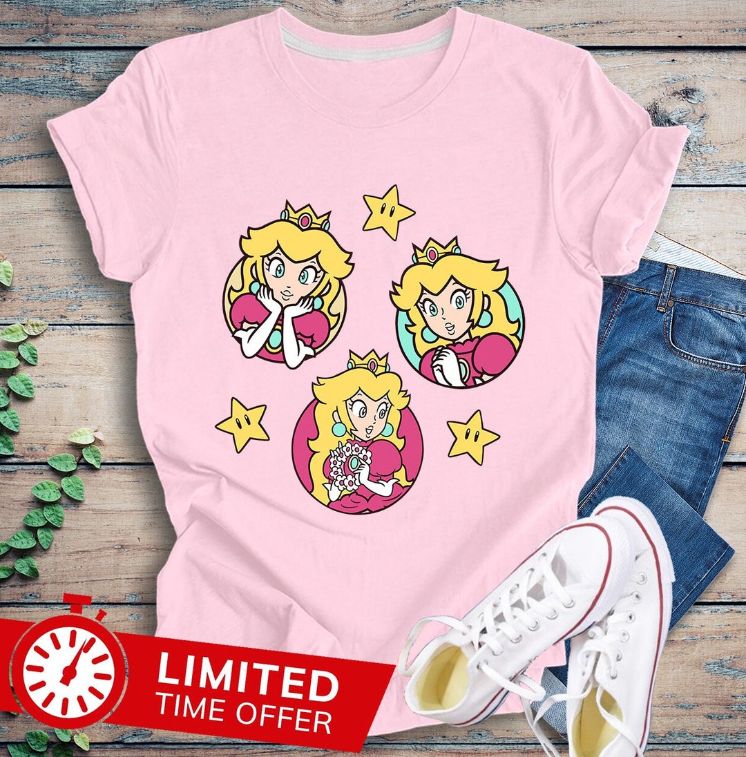Princess Peach Shirt, Toddler Princess Tee, Mario Princess Shirt ...