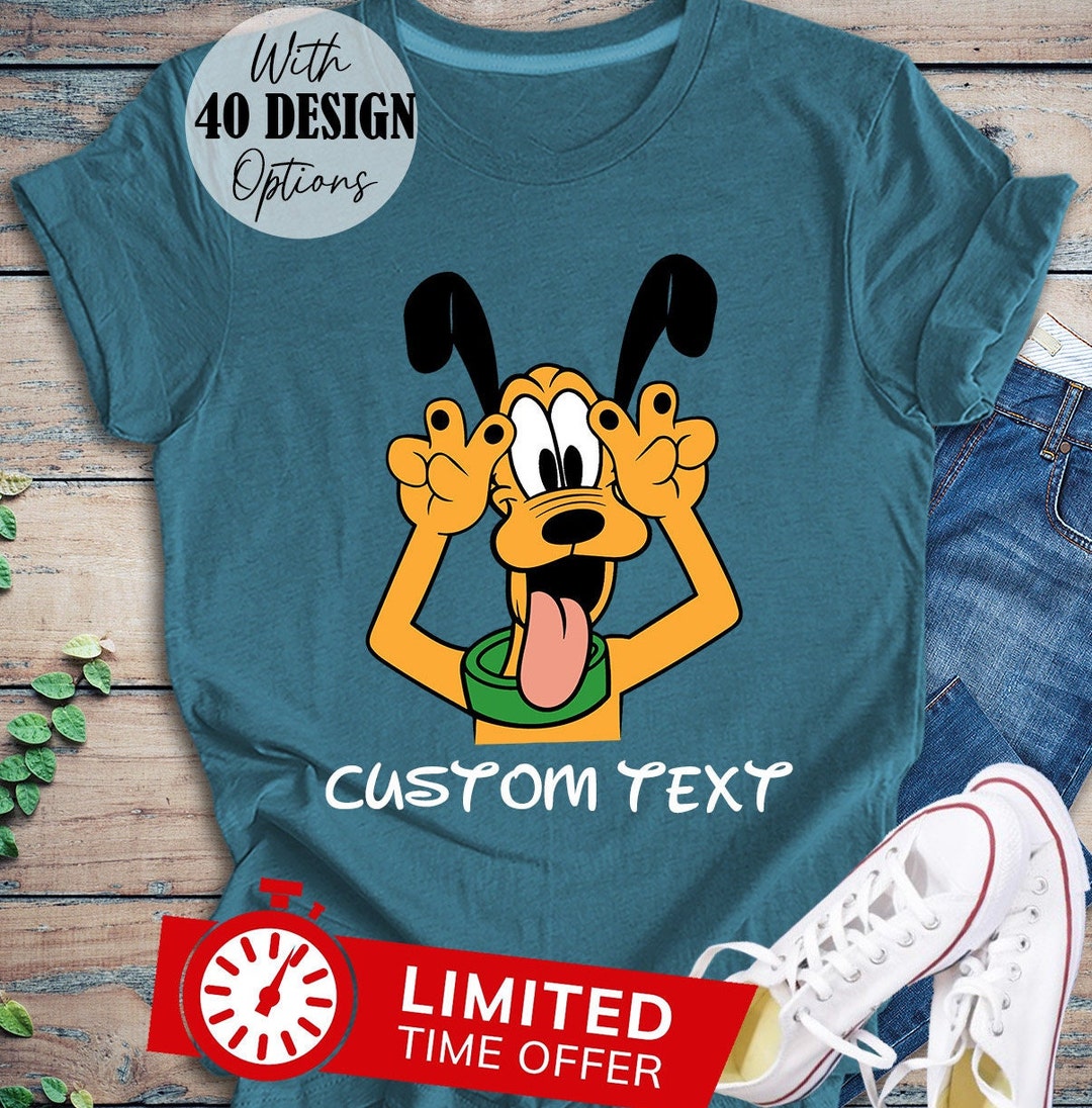 Pluto Shirt for Kids, First Disney Trip Matching Family Tees, Pluto Dog ...