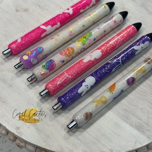 Bunny Peep Glitter Pen - Etsy