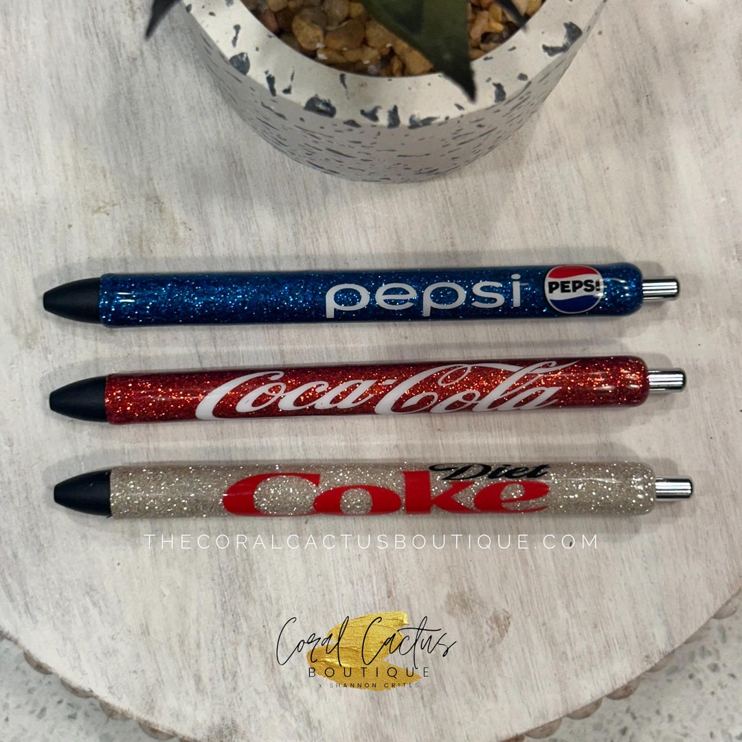 Soda Pop Glitter Pen - Etsy