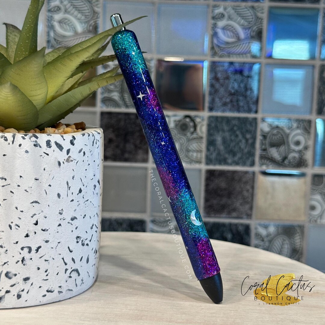 Mulicolor Galaxy Star & Moon Pen - Etsy